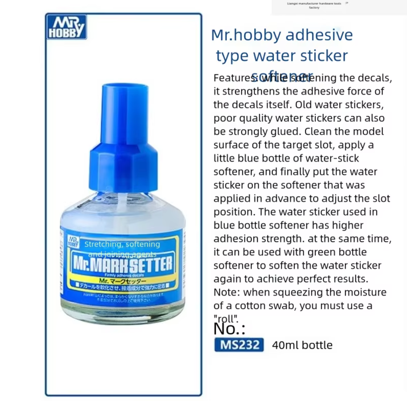 Mr. Hobby Mark Setter/Mark Softer – Gundamaker