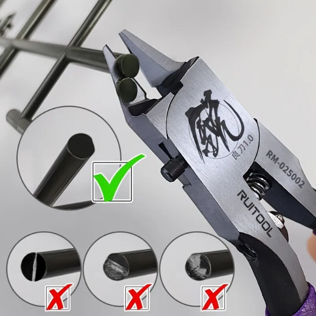 RUITOOL 4.7 Inch Model Nippers Ultra-Thin Single-Edged – Gundamaker