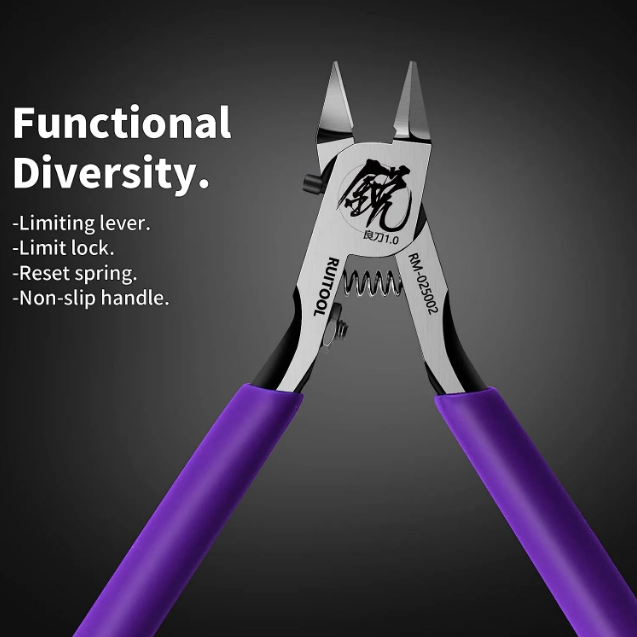 RUITOOL 4.7 Inch Model Nippers Ultra-Thin Single-Edged – Gundamaker